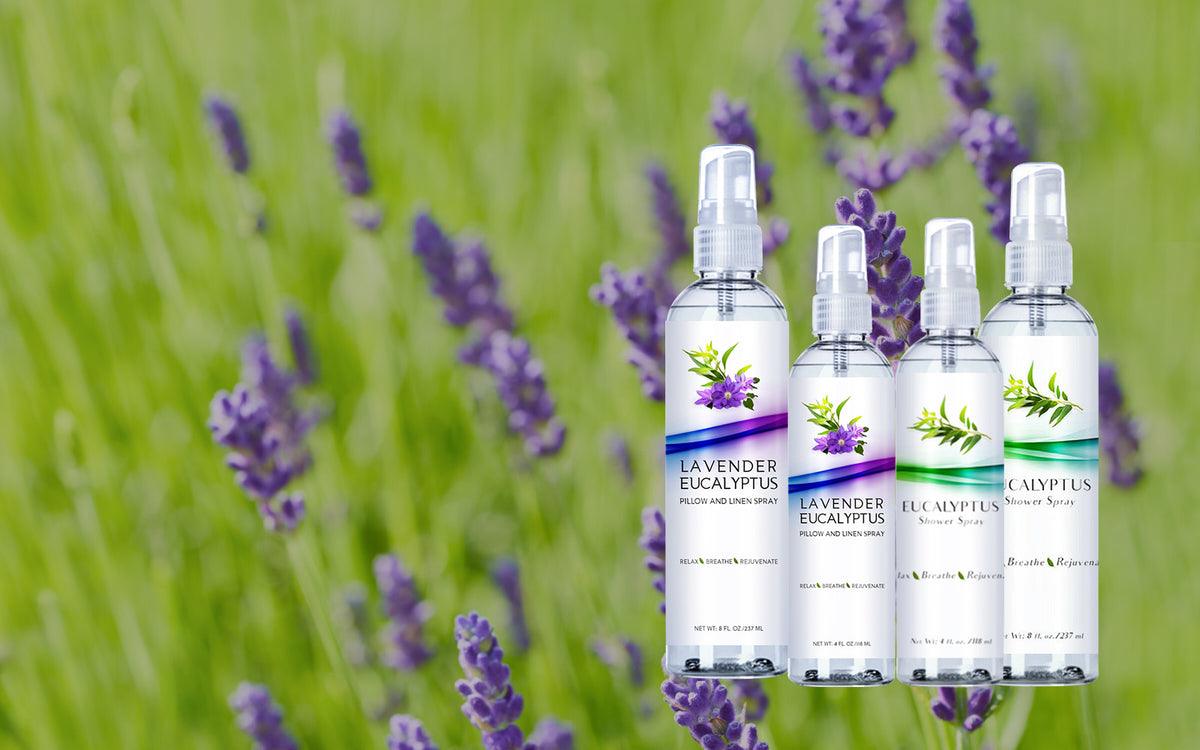 Three Drops of Life - Clear Water Bottle, Shower Spray, Diffuser Oils